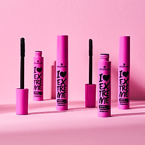 essence | I Love Extreme Crazy Volume Mascara (Pack of 3) | Vegan & Cruelty Free | Free From Parabens-Fragrance, Alcohol & Microplastic Particles