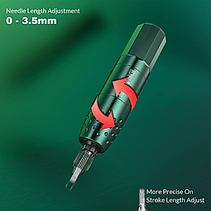 Tattoo Gun Kit, Wormhole Tattoo Kit Wireless Tattoo Machine Kit with Tattoo Gun 1,200 mAh Capacity Tattoo Power Supply Tattoo Pen Kit for Tattoo Beginners and Tattoo Artists TK531