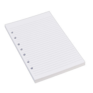 Avery Mini Binder Filler Paper for 3 Ring Binders or 7 Ring Binders, College Ruled, 5.5" x 8.5", 100 Sheets (14230)