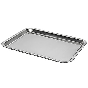 Lindy's 8W20 heavy baking sheet, 12.25" x 16.75", silver