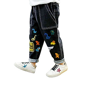 Woohome Iron on Patches, 25 PCS Mixed Dinosaur Appliques Stickers Embroidery Applique Sewing or Iron on for Decoration DIY T-Shirt Hat Coat Dress Sticker