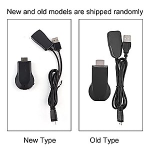 Ejoyous HDMI Display Dongle, Wireless WiFi Display Dongle Adapter, 2.4GHz Wireless WiFi 1080P HDMI Output TV Mobile Screen Mirroring Receiver Adapter, Support for Airplay Miracast DLNA