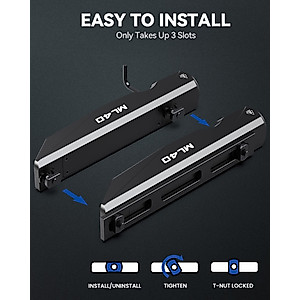 VOTATU ML40 1450 Lumens Weapon Light Compatible with M-Lok Rail Surface, Tactical Flashlight for Rifle, Strobe Function, Magnetic Rechargeable