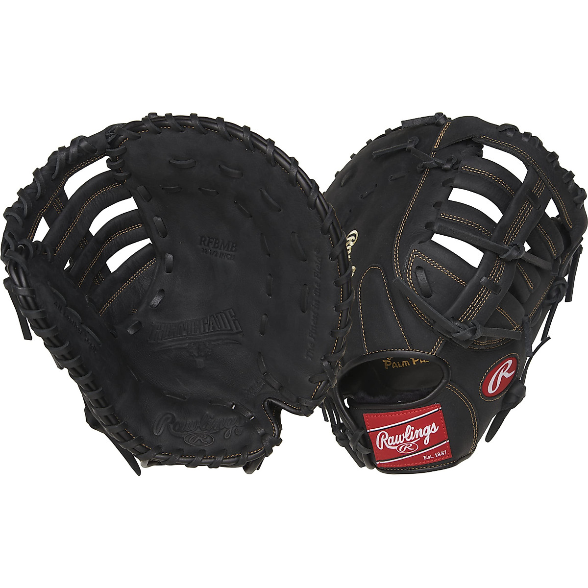 Rawlings | RENEGADE Baseball First Base Glove | Left Hand Throw | 12.5" - Single Post Double Bar Web