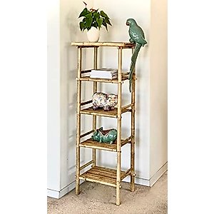 5-Tier Bamboo Storage Shelf