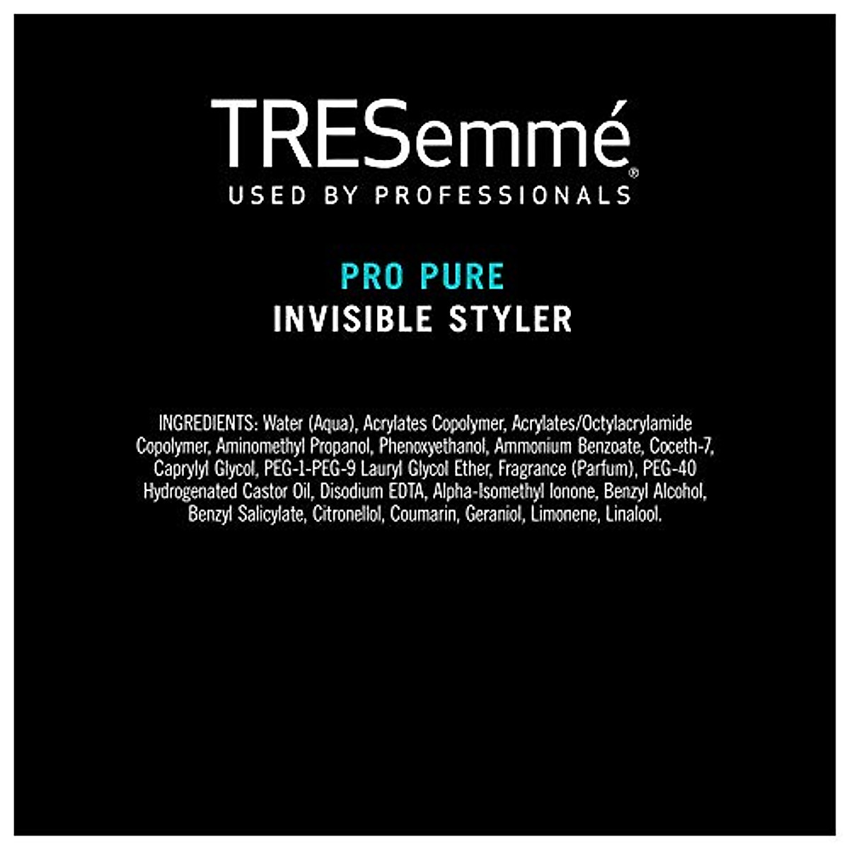 TRESemmé Pro Pure Sulfate Free Shampoo, Conditioner and Styler To Repair Damage and Add Volume Damage Repair Sulfate Free, Paraben Free and Dye-Free Hair Care 3 Count