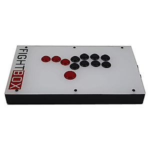 FightBox® F1-PS-W All Buttons Arcade Joystick Fight Stick Game Controller for PS4/PS3/PC