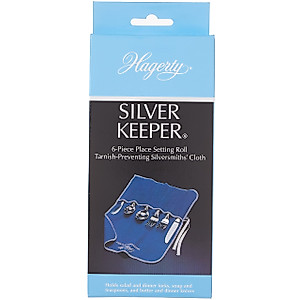 Hagerty 19100 6-Piece Place Setting Roll, Blue