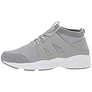 Propet Women's Stability Strider Shoe, Grey, 5 Wide Wide US