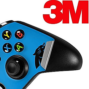 Skinit Decal Gaming Skin Compatible with Xbox One S Controller - Officially Licensed NFL Carolina Panthers Blue Performance Series Design