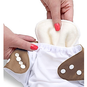 Nora's Nursery Baby Cloth Pocket Diapers Inserts 10 Pack