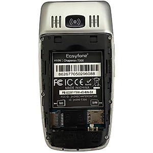 Easyfone T300 4G Big Button Flip Cell Phone for Seniors, Clear & Loud Sound and Hearing aid Compatible, SOS Button, SIM Card Included, Big Battery with a Charging Dock, FCC Certified (Black)