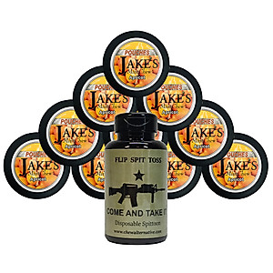 DC Crafts Nation Mud Bud Spittoon Cati with 10 Cans Jake's Mint Chew Apricot Pouches
