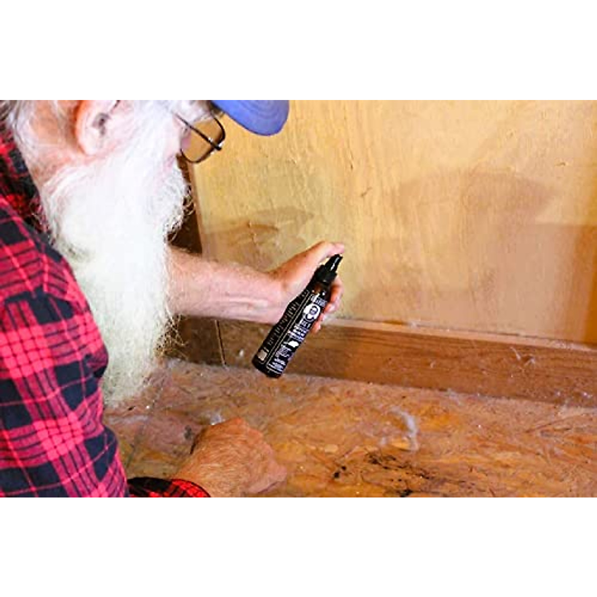 Grandpa Gus's Potent Mouse Repellent Spray, Peppermint & Cinnamon Oil Formula, Repels Mice & Rats from Nesting, Chewing in Homes/RV, Boat/Car, Storage & Wiring, 8 oz (2 Bottles)