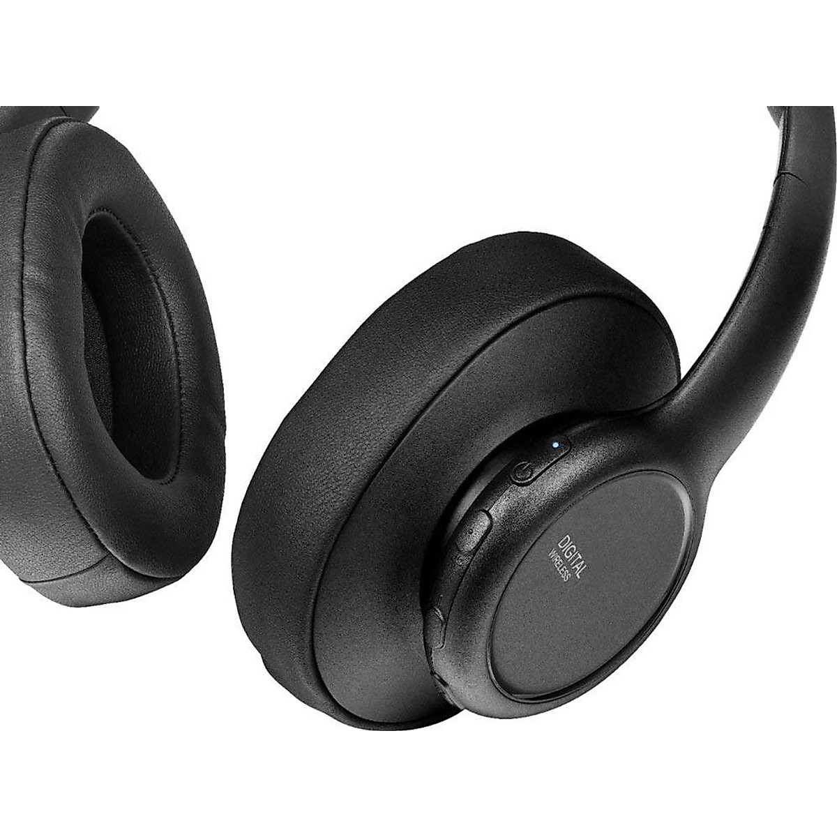Insignia - NS-HAWHP2 RF Wireless Over-The-Ear Headphones - Black (Renewed)