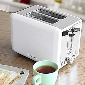 Toasters 2 Slice Best Rated Prime,Stainless Steel,Bagel Toaster - 6 Bread Shade Settings,Bagel/Defrost/Reheat/Cancel Function,1.5in Wide Slots, Removable Crumb Tray,for Various Bread Types (Sliver)