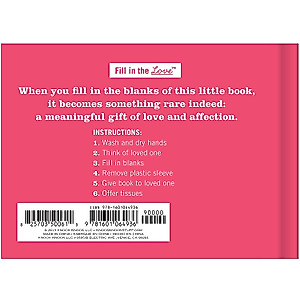 Knock Knock What I Love about You Book Fill in the Love Fill-in-the-Blank Gift Journal, 4.5 x 3.25-Inches
