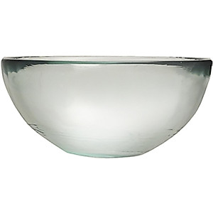 French Home Recycled Urban Glass Dinner Set — Dinner Plates 11" — Salad Plate 8" — Bowl 5.5" W x 2.5" H — Kitchen Set for Dinner Table — Plate And Bowl Set for 4