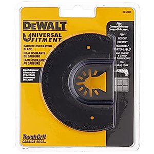 DEWALT Oscillating Tool Blade for Grout Removal, Carbide (DWA4219)