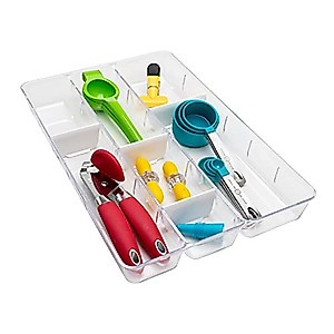Dial Industries, Inc. Junk Vanity Office Drawer Organizer with Adjustable Dividers