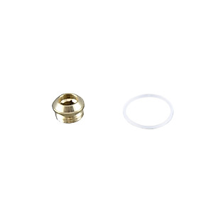 DANCO Reduced-Lead, Durable Brass Diverter Stem for Gerber Tubs and Showers, Brushed Nickel, 11B-4D, 1-Pack (15352B)