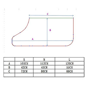LEAFOREST Sheep Cover, Sheep Blankets for Show Lambs, Sheep Supplies Sheep Covers for Lambs (Blue, M)
