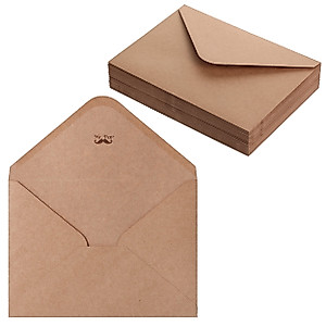 Mr. Pen- Kraft Envelopes, 39 Pack, 5 x 7 Inch, A7 Envelopes, Brown Envelopes, Card Envelopes, Kraft Paper Envelopes, Invitation Envelopes, Postcard Envelopes