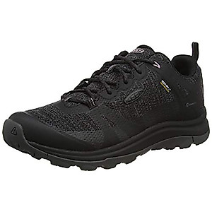 KEEN Women's Terradora 2 Waterproof Low Height Hiking Shoes, Black/Magnet, 9 US