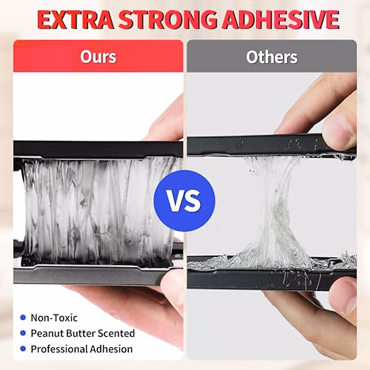 LULUCATCH Sticky Mouse Trap, 12 Pack Large Glue Traps, Pre-Baited Heavy Duty Non-Toxic Bulk Glue Boards Mouse Traps Indoor for Mice, Snakes, Rat, Insects, Cockroaches & Spiders, Pet Safe Easy to Use