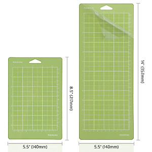 OFFNOVA Cutting Mat for Cricut Joy, 8 Pack 4.5" x 12" & 4.5" x 6.5" (StandardGrip, StrongGrip, LightGrip), Adhesive Cutting Mats Accessories for Cricut Joy