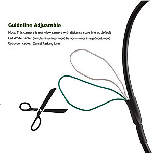 PYvideo Emblem Backup Camera for F150 F250 F350 F450 F550 (2009-2014) with aftermarket Monitor