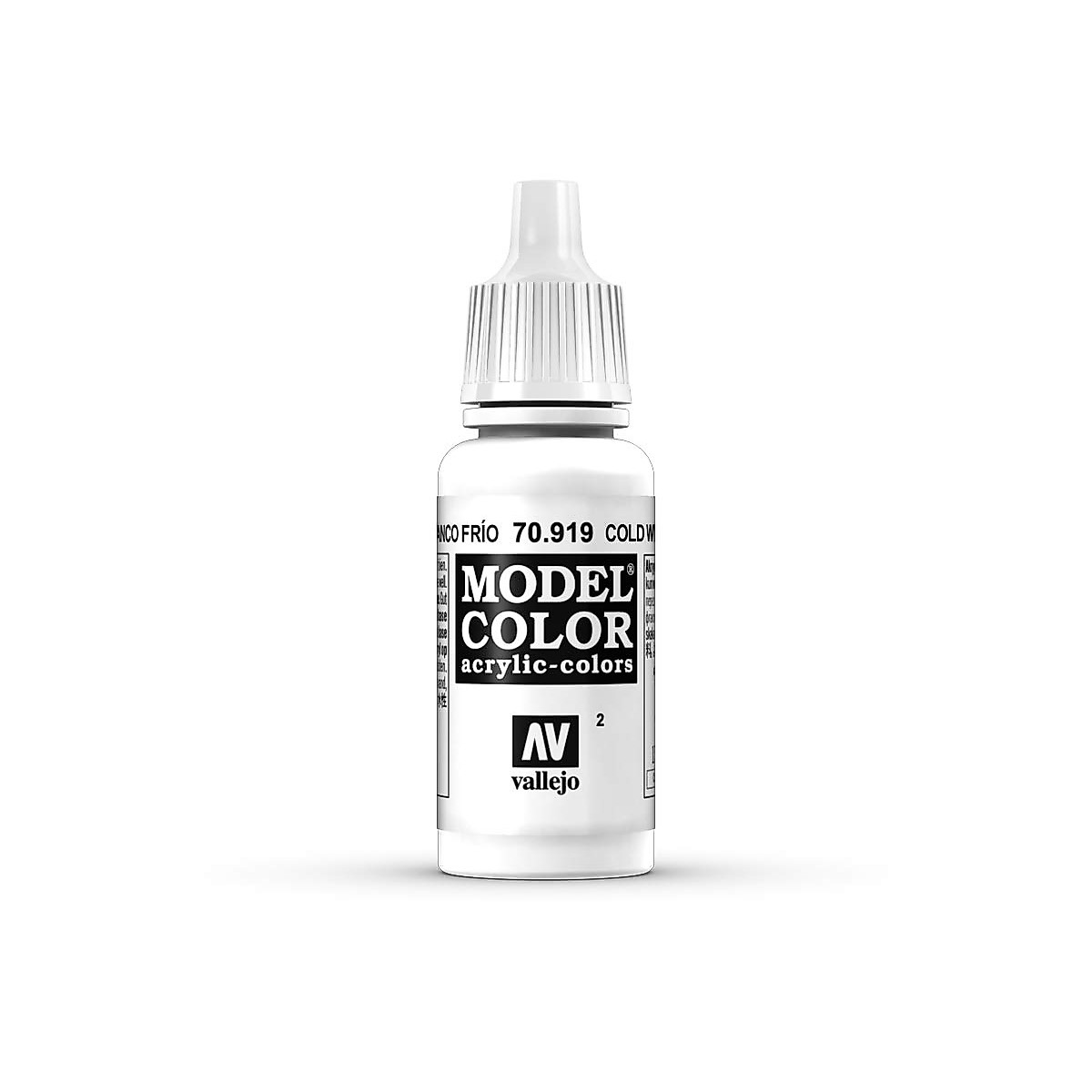 Vallejo Model Color 70919 Cold White (17ml)