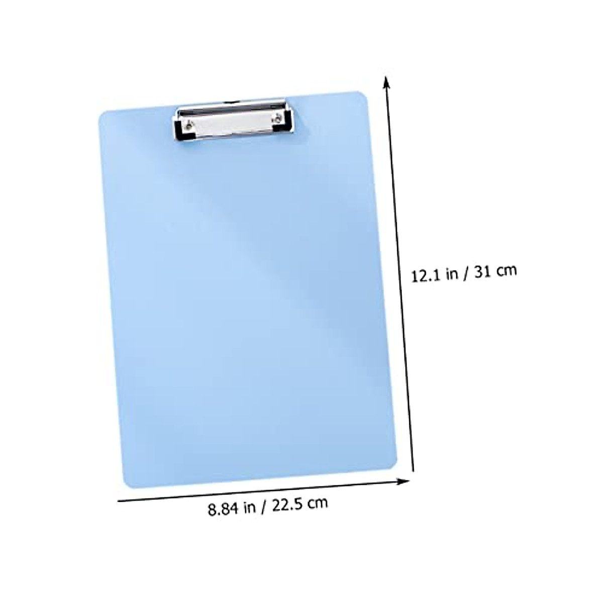 Tofficu 10 Pcs Writing pad exam Paper Clips Pencil Sketch Hand Support Plastic folders Paper folders Paper File Organizer Magnetic Suction Clipboard Pencil Sketch Clipboard Clip Boards a4