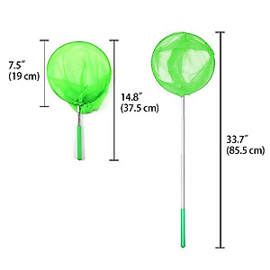 ZffXH 1/2 PCS Fishing Bait Trap Foldable Fish Minnow Crab Crayfish Crawdad Shrimp Net Cast