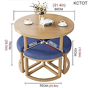 Round Negotiation Reception Tables and Chairs, Cotton and Linen Fabrics, Reception Table and Chair Combination, Conference Room Table, E1 Grade Environmentally Friendly Board Tabletop ( Color : B6 )