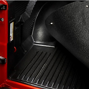 BedRug Bed Mat BMN04KCD fits 04+ TITAN 6'6" BED for trucks with a drop-in style bedliner , Gray