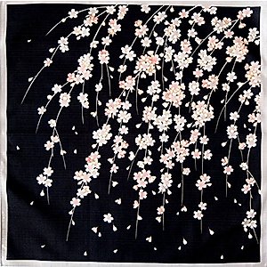 FUROSHIKI- Japanese Traditional Wrapping (SAKURA-Black)
