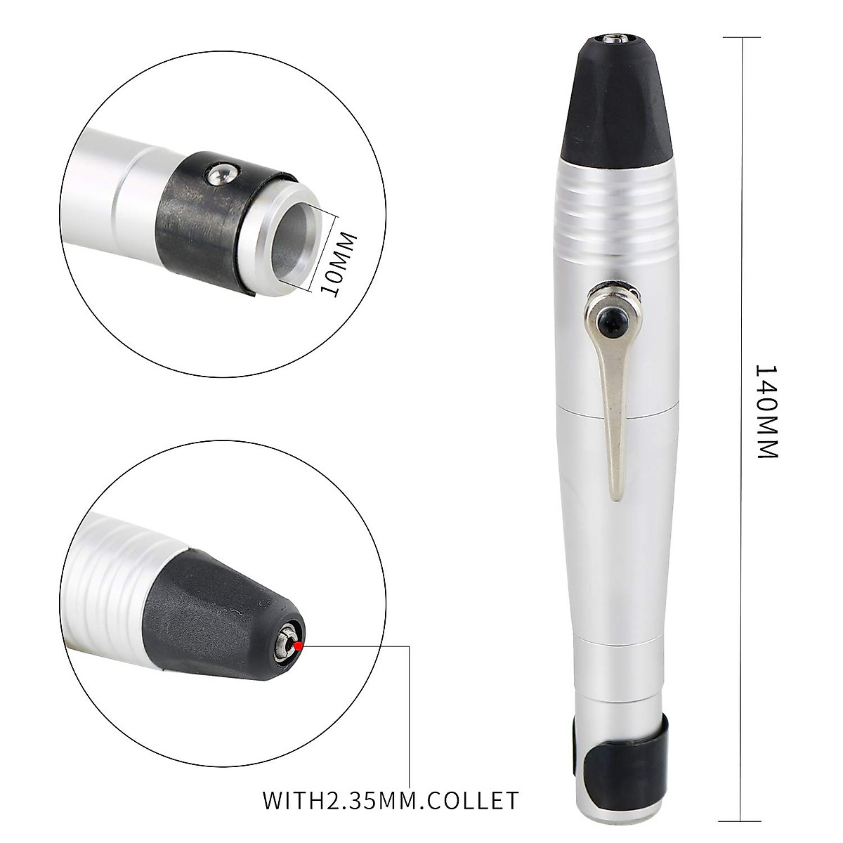 PHYHOO Quick Change Handpiece Compatible with Rotary Grinder Tool