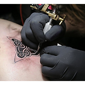 Adenna Shadow Black Nitrile Powder Free Exam Gloves (100 Box)