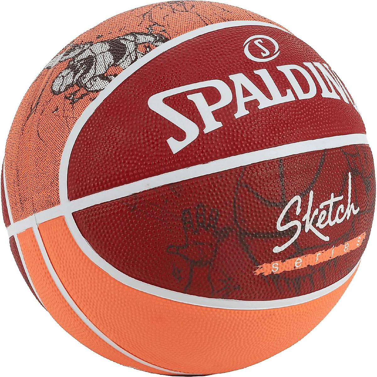 Spalding Unisex Adult Basketballs, Red, 7