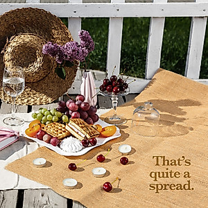 Burloptuous 40" x30 Feet Gardening Burlap Roll - Multipurpose Natural Burlap Fabric, High Density Jute Fiber Material for Decorations, Center Pieces for Home, Rustic Party Décor