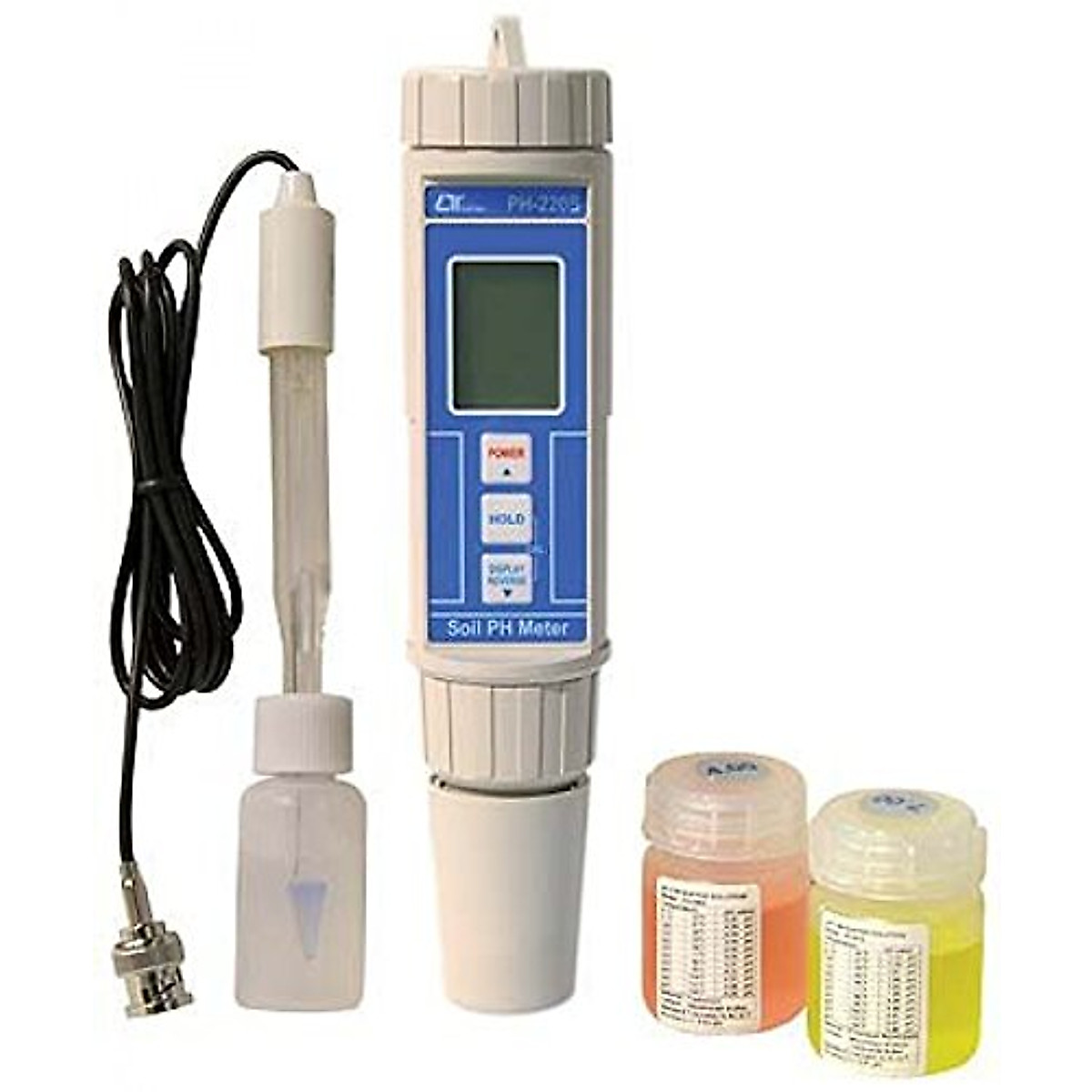 Lutron Electronic Soil pH Meter (Range : 0 to 14 pH) for Horticulture Gardening Food Mechanical Education School Colleges | Model: PH-220S