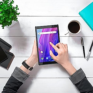 BYANDBY Android Tablet 8 inch, Android 11 Tablet, 2GB RAM 32GB ROM, Tablet for Kids, Quad-Core Processor, Dual Camera, WiFi, 128GB Expand, GMS Certified