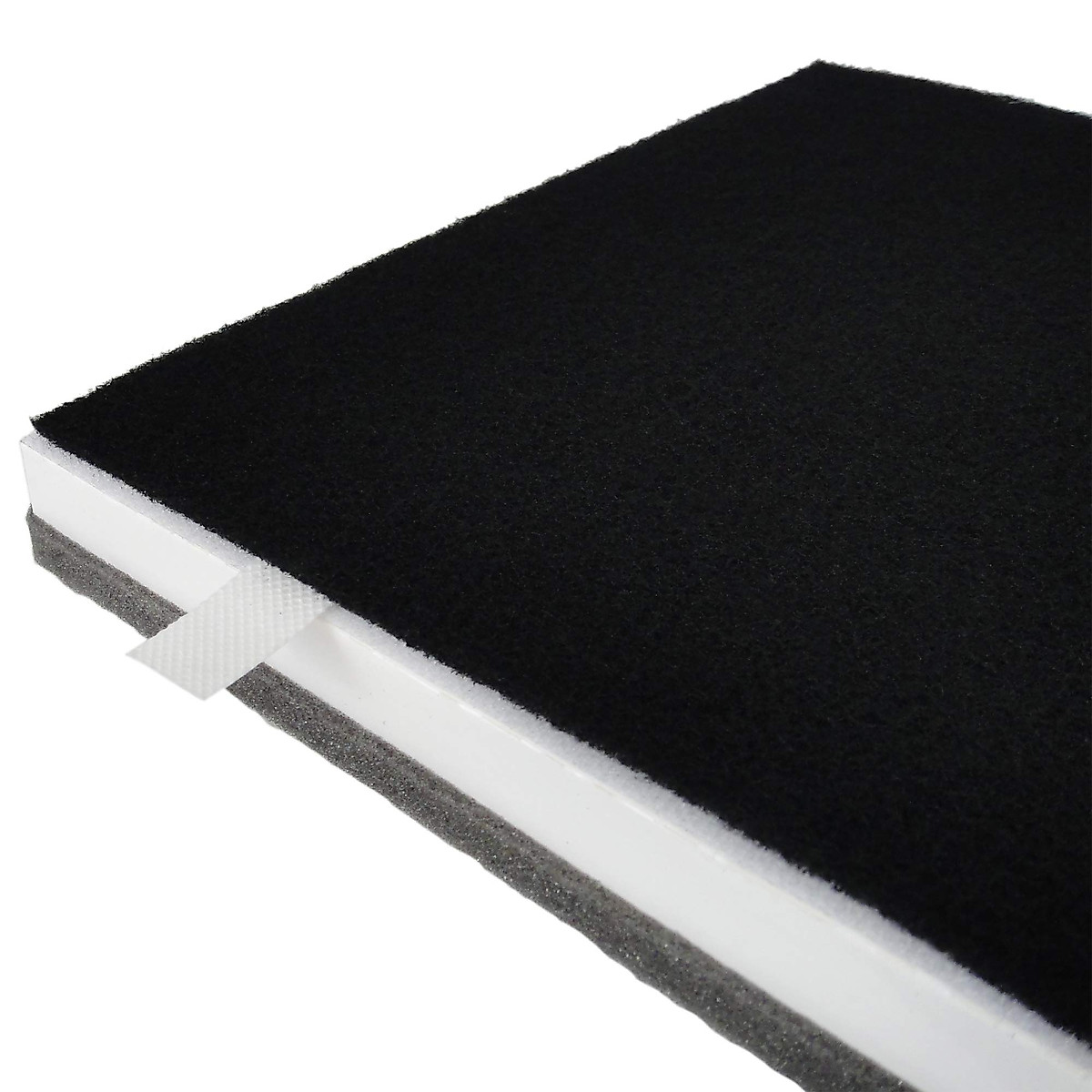 3-in-1 True HEPA Filter Set (1-Pack) Compatible with Oregon Scientific CF8410 Air Purifier (also fits Ivation IVAHAP300 & SereneLife PSLAPU35), Premium Replacement filter