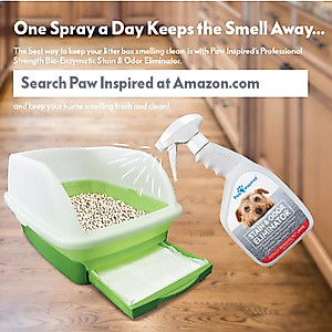 Peritas Cat Pads | Generic Refill for Breeze Tidy Cat Litter System | Cat Liner Pads for Litter Box | Quick-Dry, Super Absorbent, Leak Proof | 16.9"x11.4" (Original, 20 Count)
