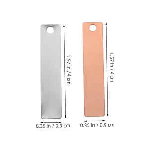 8 Pairs Battery Electrode Sheet Batteries Zinc Electrode Strip Zinc Plates Battery Experiment Materials Anode for Zinc Electroplating Zinc Anode DIY Fruit Battery Materials Copper HOOTNEE