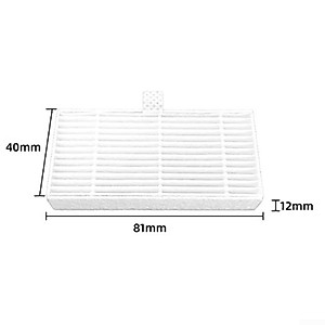 3/10 PCS Filter Replacement Parts Fit For MAMNV BR150/BR151 ZCWA BR150/BR151 ONSON BR150/BR151 GTTVO BR150/BR151 Sweeper Accessories Filter(10PCS)