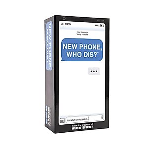 WHAT DO YOU MEME? New Phone, Who Dis? - The 100% Offline Text Messaging Party Game - Adult Card Games for Game