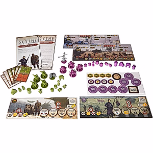 Stonemaier Games: Scythe: Invaders from Afar Expansion | Add 2 New Factions to Scythe (Base Game) | Increase Scythe Player Count to 7 | 1-7 Players, 140 Mins, Ages 14+