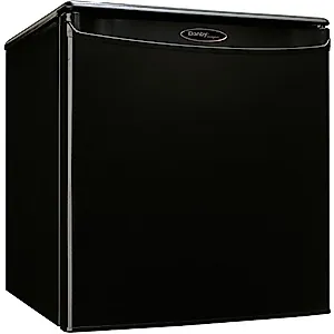 Danby Designer 1.7 cu. ft. Compact Refrigerator (DAR017A2BDD), Black